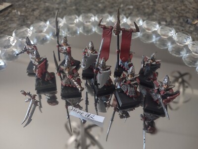 Warhammer Fantasy AOS Dark Elves Dreadspears Assembled x10 June12 | eBay