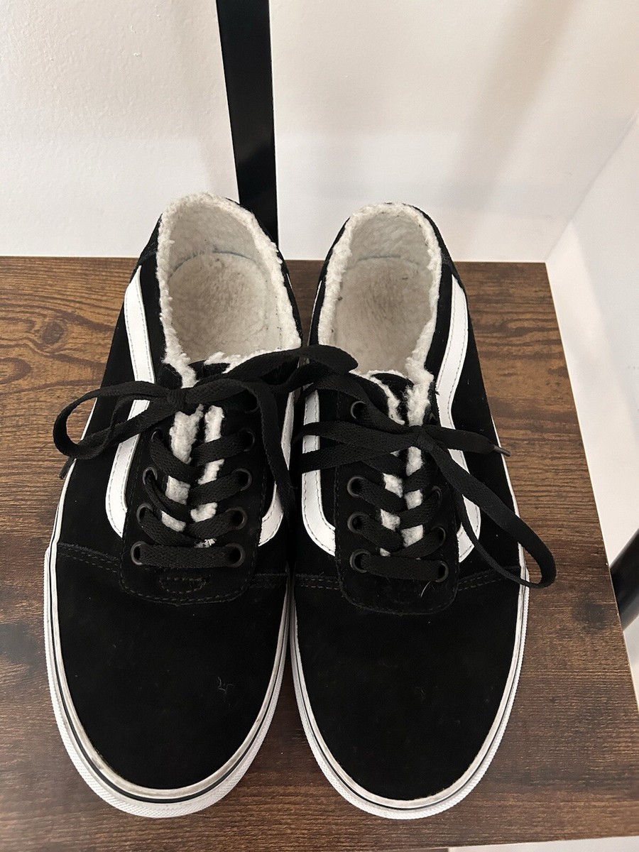 Shearling Suede Vans