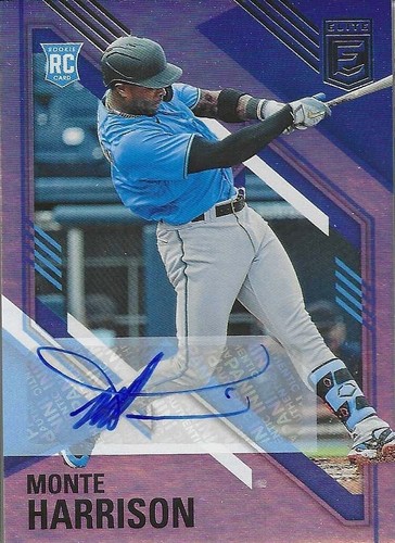 2021 Panini Chronicles Elite Baseball - Monte Harrison - Autograph ...