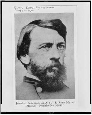 Photo:Major Jonathan Letterman,1824-1872,American Surgeon,Doctor,M.D ...