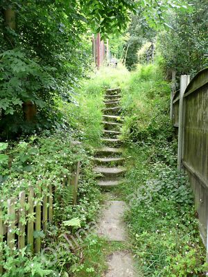 Photo 12x8 Steps on Hebden Royd Footpath 51, Mytholmroyd Hebden Bridge ...