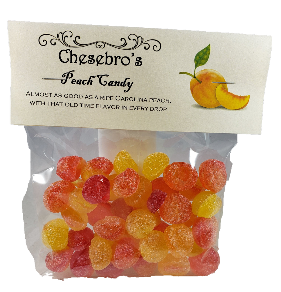 Peach Hard Candy Drops 4.5 Ounces | eBay