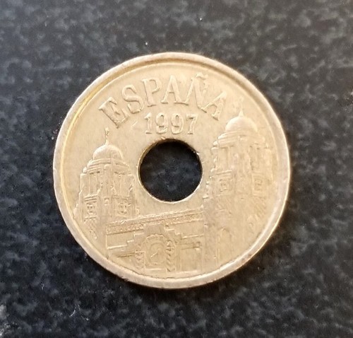 Spain 25 pesetas ptas 1997 coin | eBay