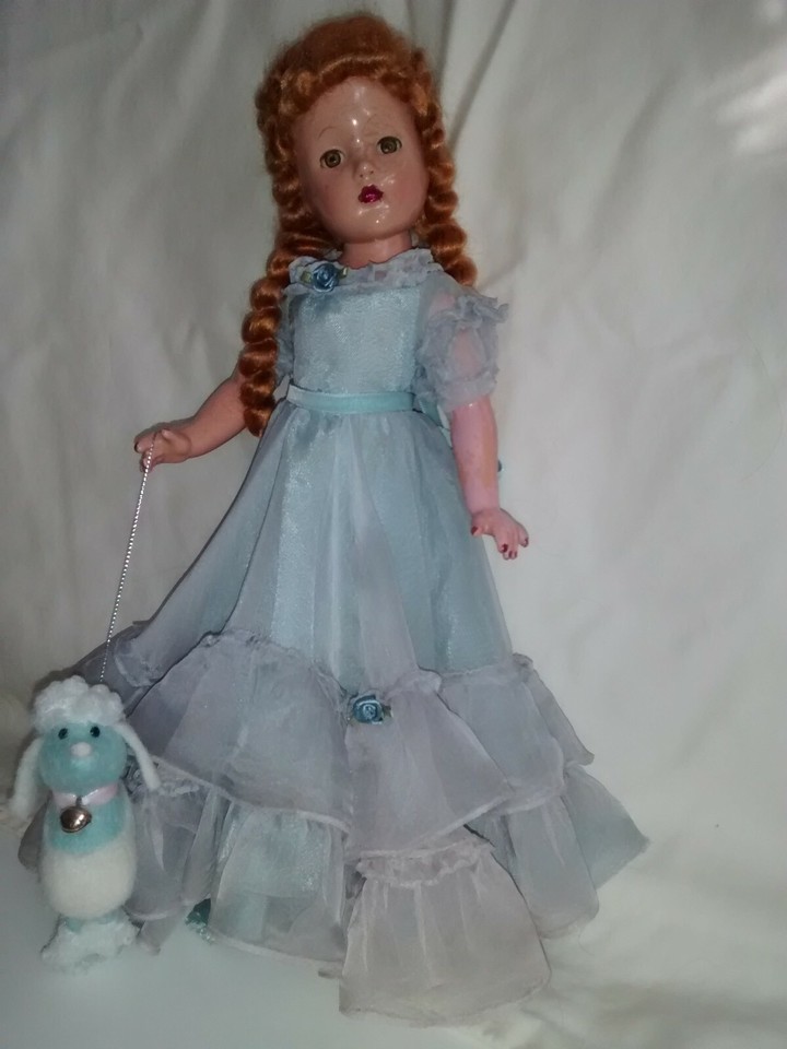 Doll Effanbee 1940's Suzanne original 14" BEAUTIFUL condition MUST SEE ...