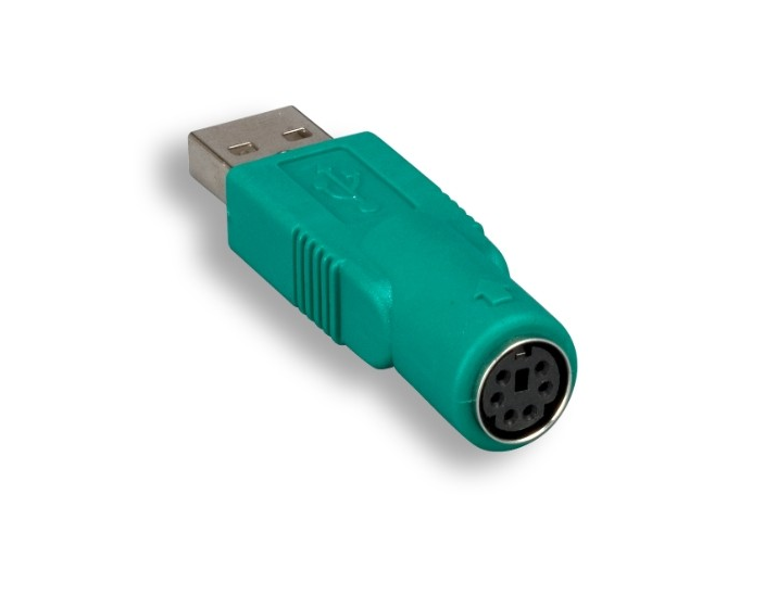 PTC 2-Pack USB Male to PS/2 PS2 Female Adapter Converter for PS/2 ...