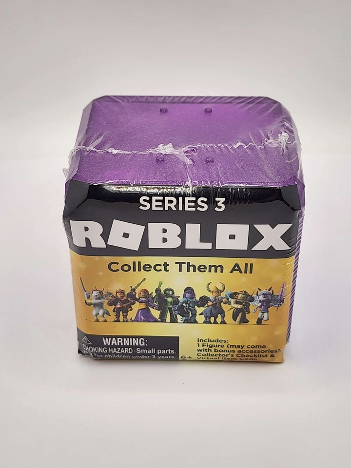 ROBLOX Celebrity Series 3 Purple Blind Box Mystery Cube! New & Sealed ...