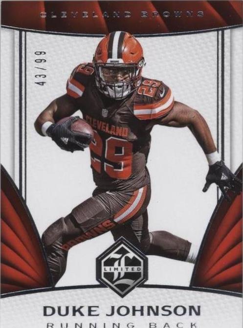 2016 Panini Limited - Duke Johnson #28 Spotlight Silver /99 for sale ...