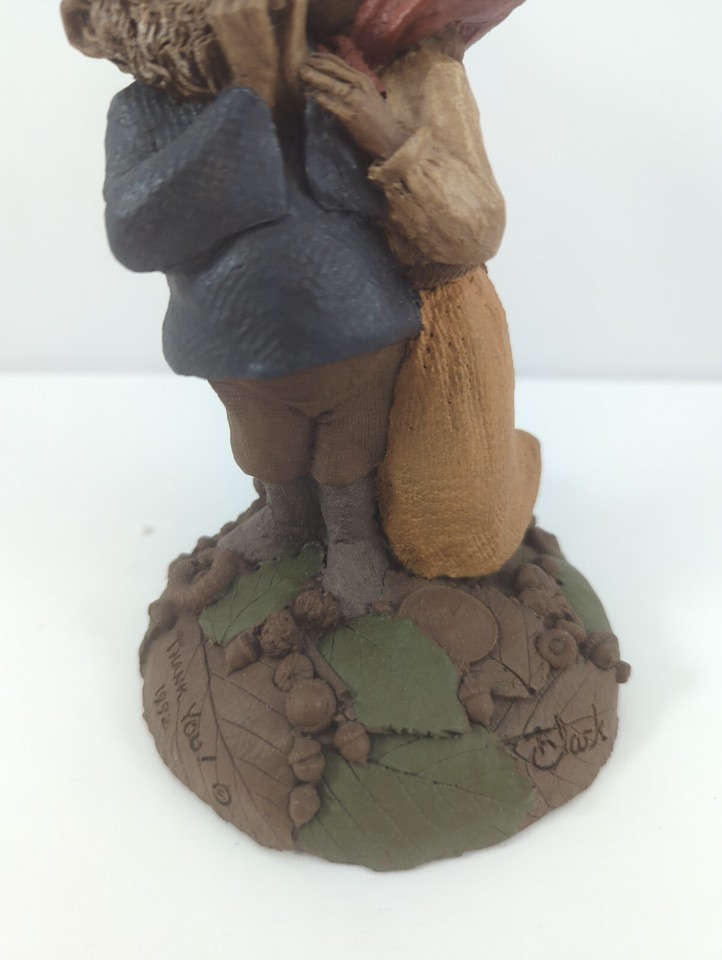 Tom Clark Gnomes Cairn Studio Item #5178 "Thank You" 1992 Edition #43 6 ...