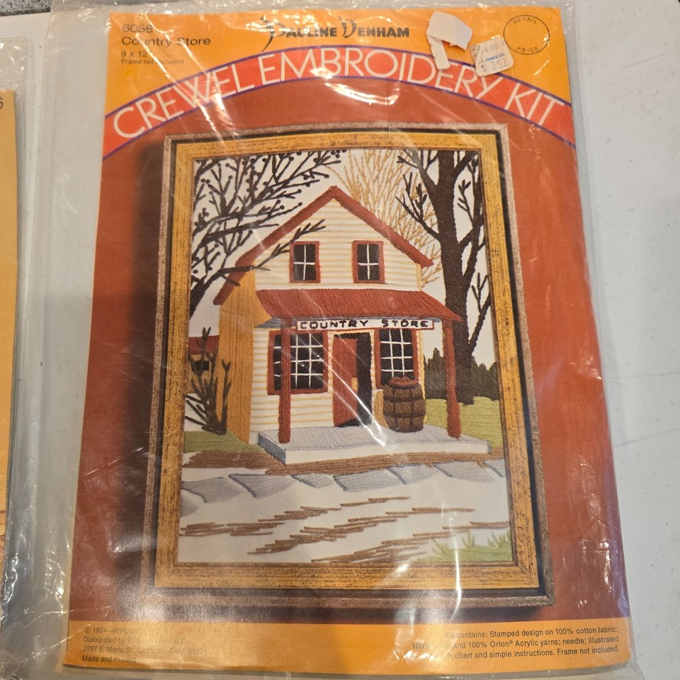 VINTAGE NEEDLEPOINT KITS CREATIVE CREWELL BUCILLA ETC CHOICE! | eBay
