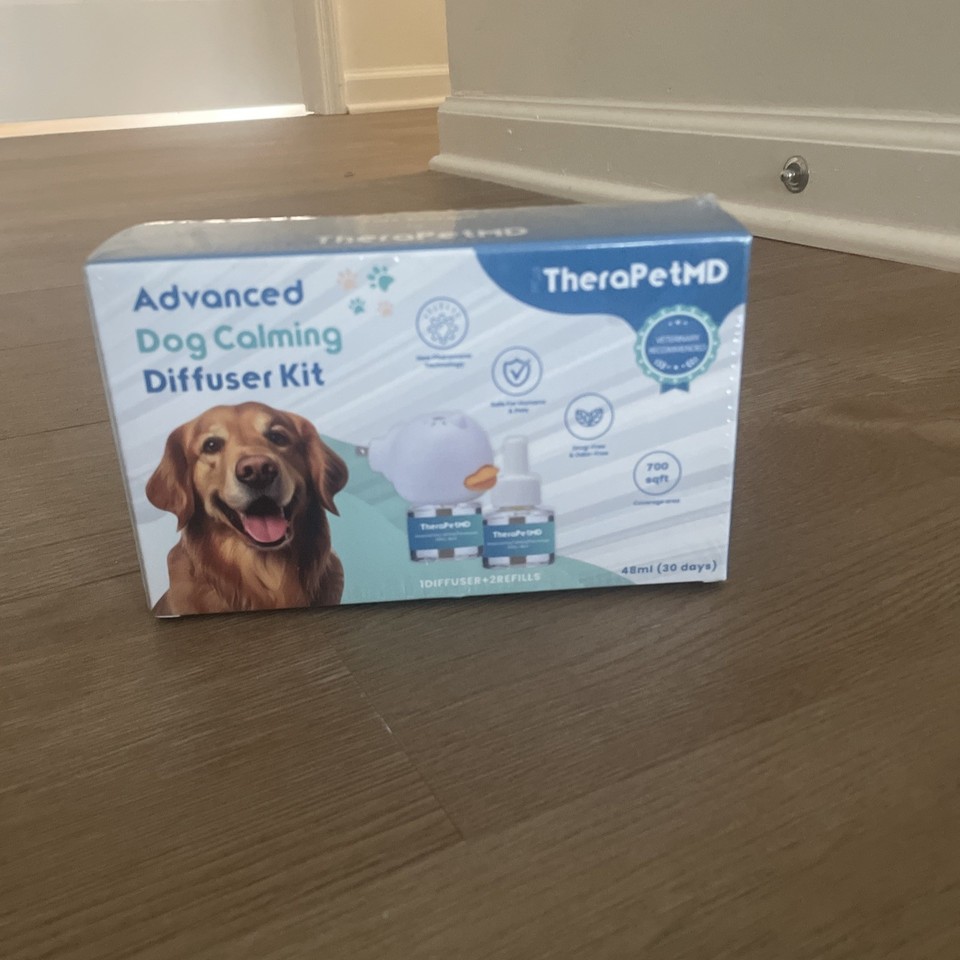 TheraPet MD Advanced Dog Calming Diffuser Kit -Starter Kit Plus Extra ...