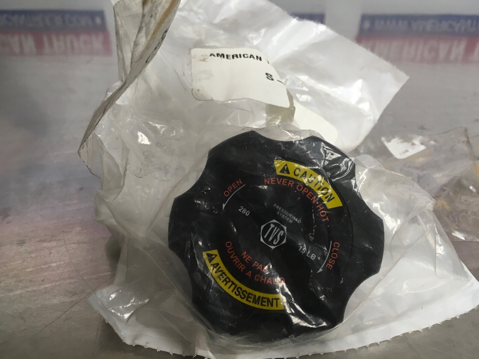 NewStar Freightliner Coolant Surge Tank Cap P/N S-20471 Replacement 05 ...