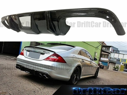 FITS BENZ 06-10 W219 CLS55 CLS63 AMG BUMPER CARBON FIBER K TYPE REAR ...
