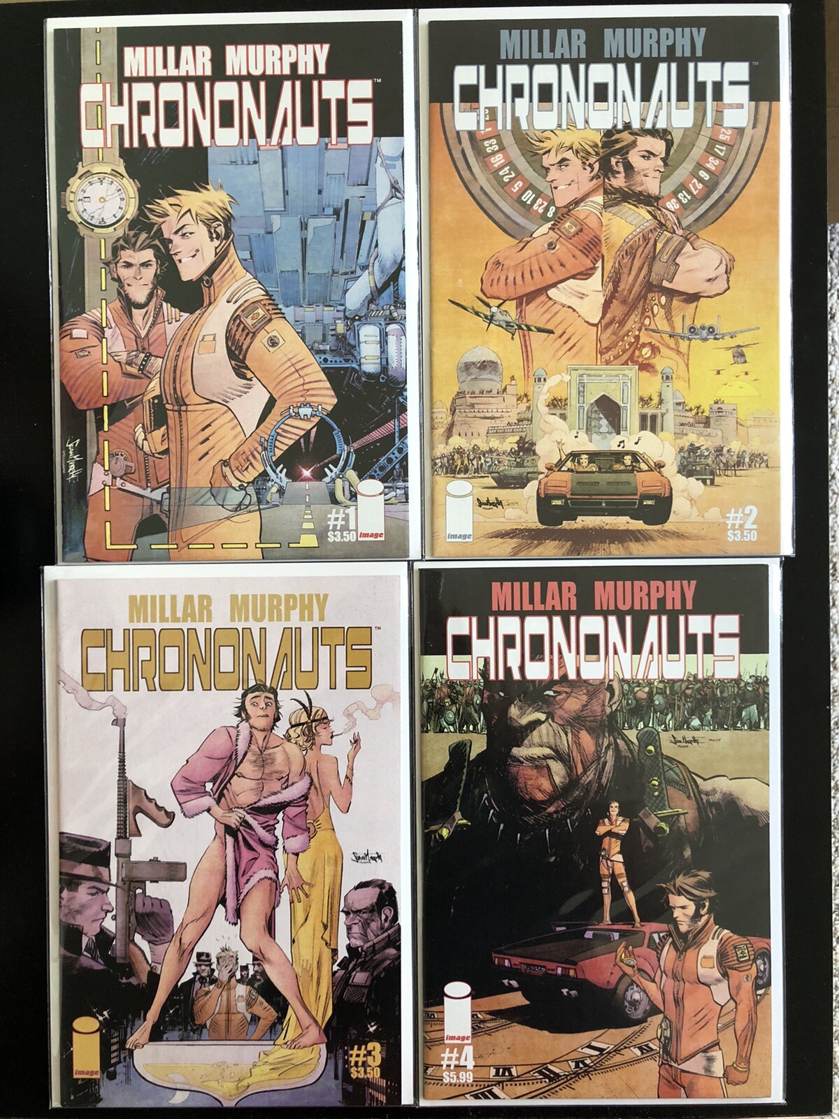 Chrononauts #1-4 By Mark Miller & Sean Murphy VF/NM | eBay