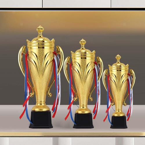 PP Material Winner Award Trophies Cup Gold Color Party Favors Props ...