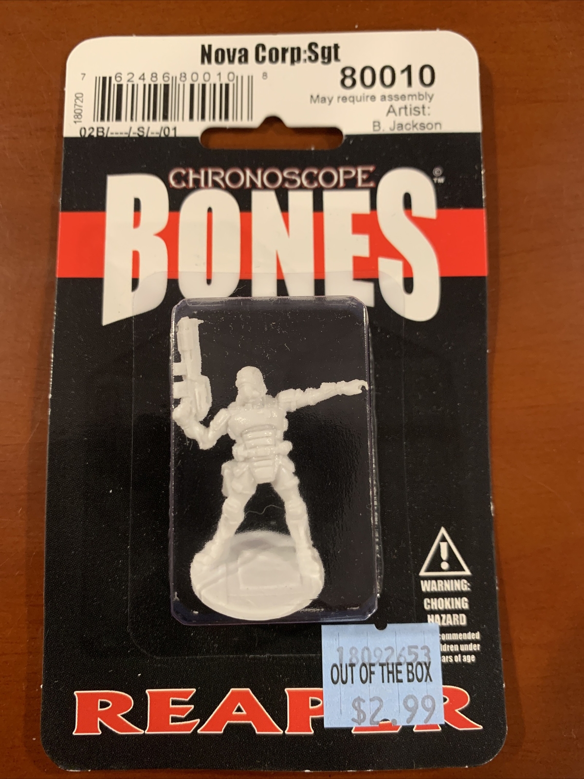 Reaper Miniatures Chronoscope Bones - Nova Corp Sgt 80010 for sale ...