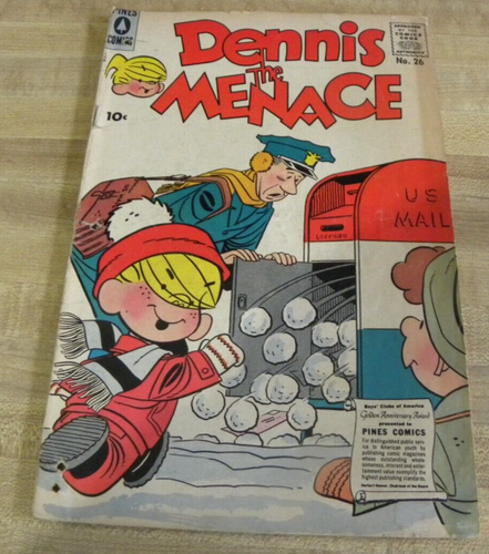 Pines Comics Dennis The Menace 26 Comic Book | eBay