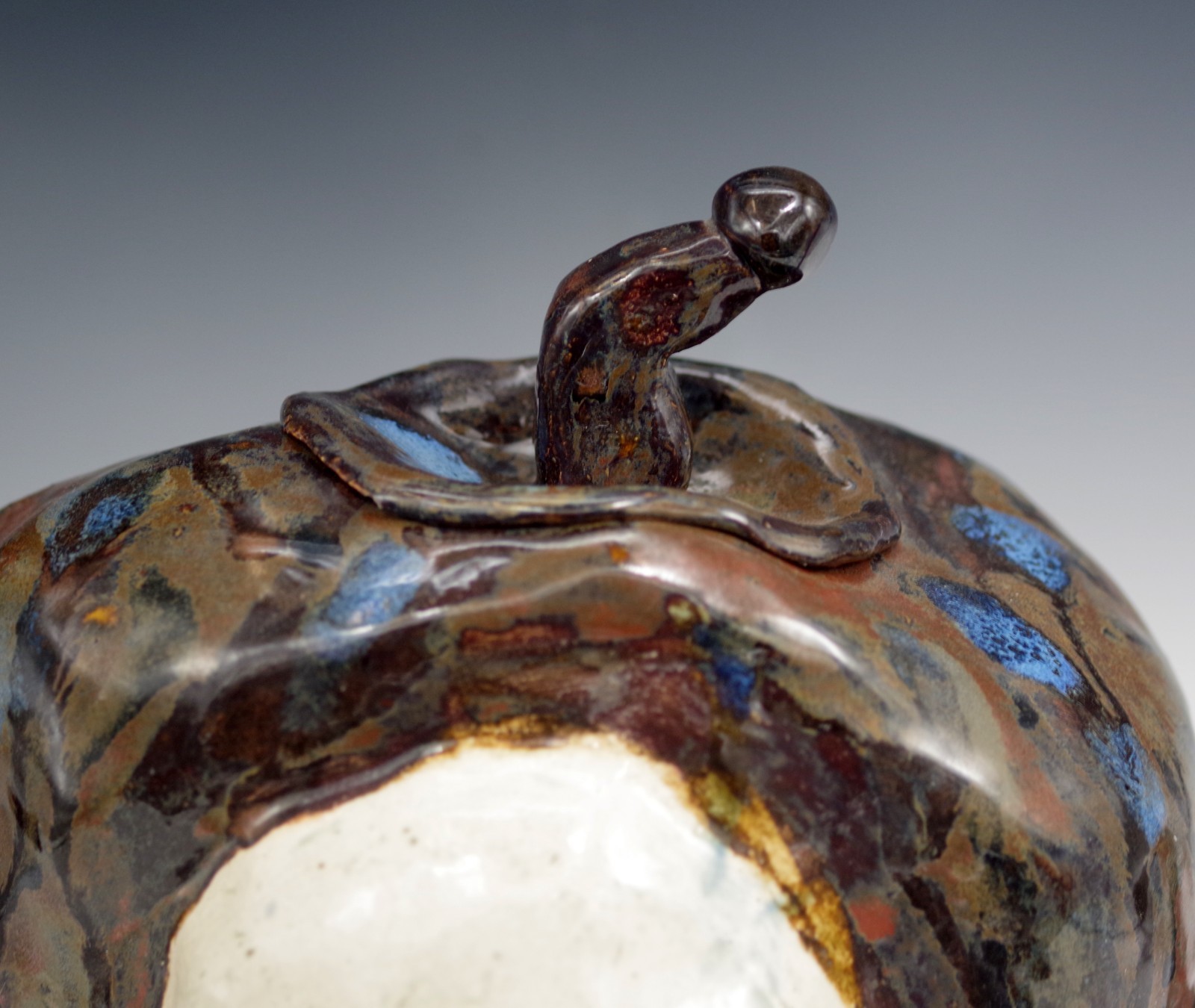 HUGE ART POTTERY FACE HEAD TEAPOT SCULPTURE SURREAL MOONFACE UNUSUAL | eBay