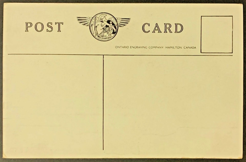 1908 Canadian Rugby Football Union Hamilton Tigers Team Photo Postcard ...