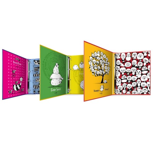 SEI Rota Ray Comics classeur à anneaux A4 Multicolor | eBay