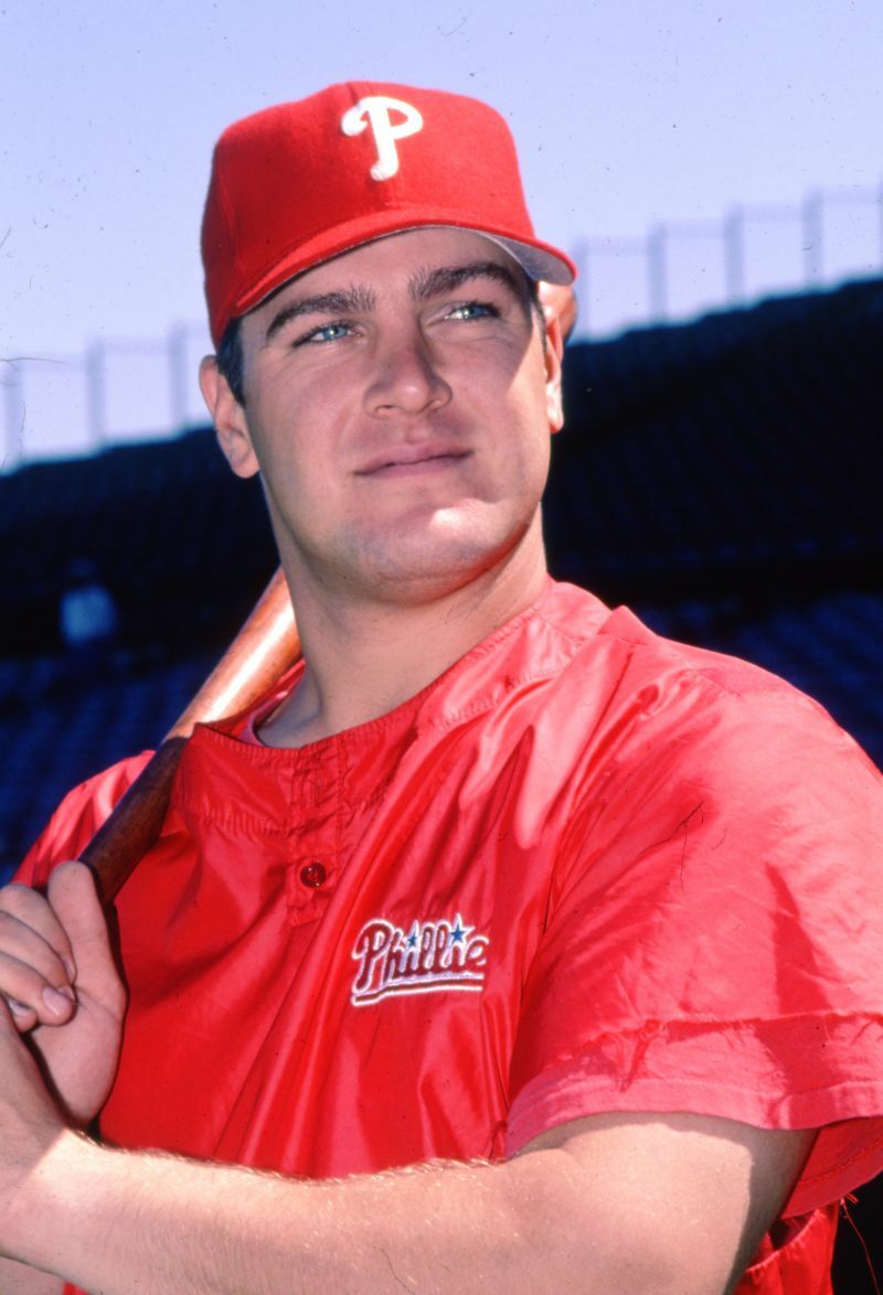 Lot of (5) 1993 Phillies TODD PRATT Original 35mm Slide Transparencies ...