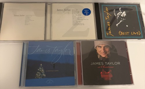 James Taylor 5 CD Lot Greatest Hits Volumes 1 & 2 best of Classic Rock ...