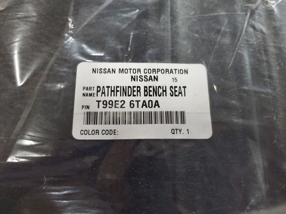 2022 2023 Nissan Pathfinder Carpeted Floor Mats (Bench) OEM PARTS T99E2 ...