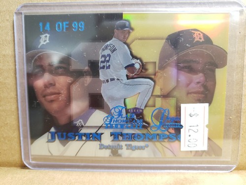 1999 Flair Showcase - Row 1 Legacy Collection #126L Justin Thompson /99 | eBay