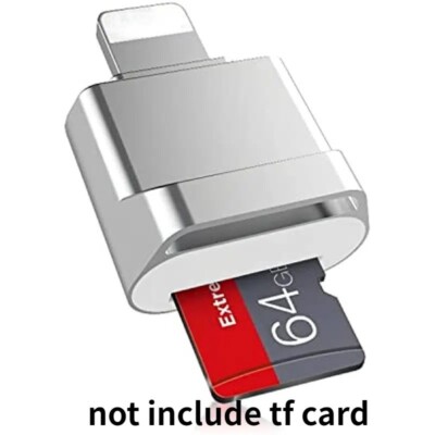 10 Micro SD Card Reader Converter For IPhone IPad,OTG To Micro SD/TF ...
