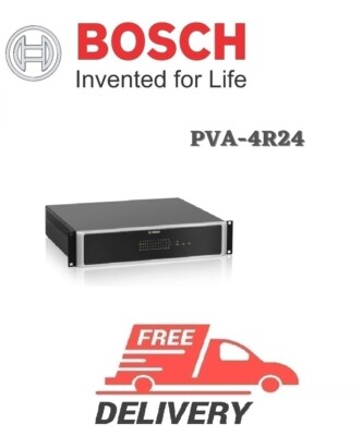 BOSCH PVA-4R24 Voice alarm router for the PAVIRO system up to 24 zones ...