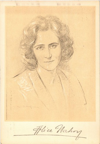 CPA ALICE NAHON écrivain writer (285109) | eBay