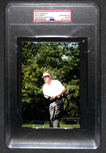 Nick Price "PGA & British Open Champion & HOF" Autographed Signed Photo ...