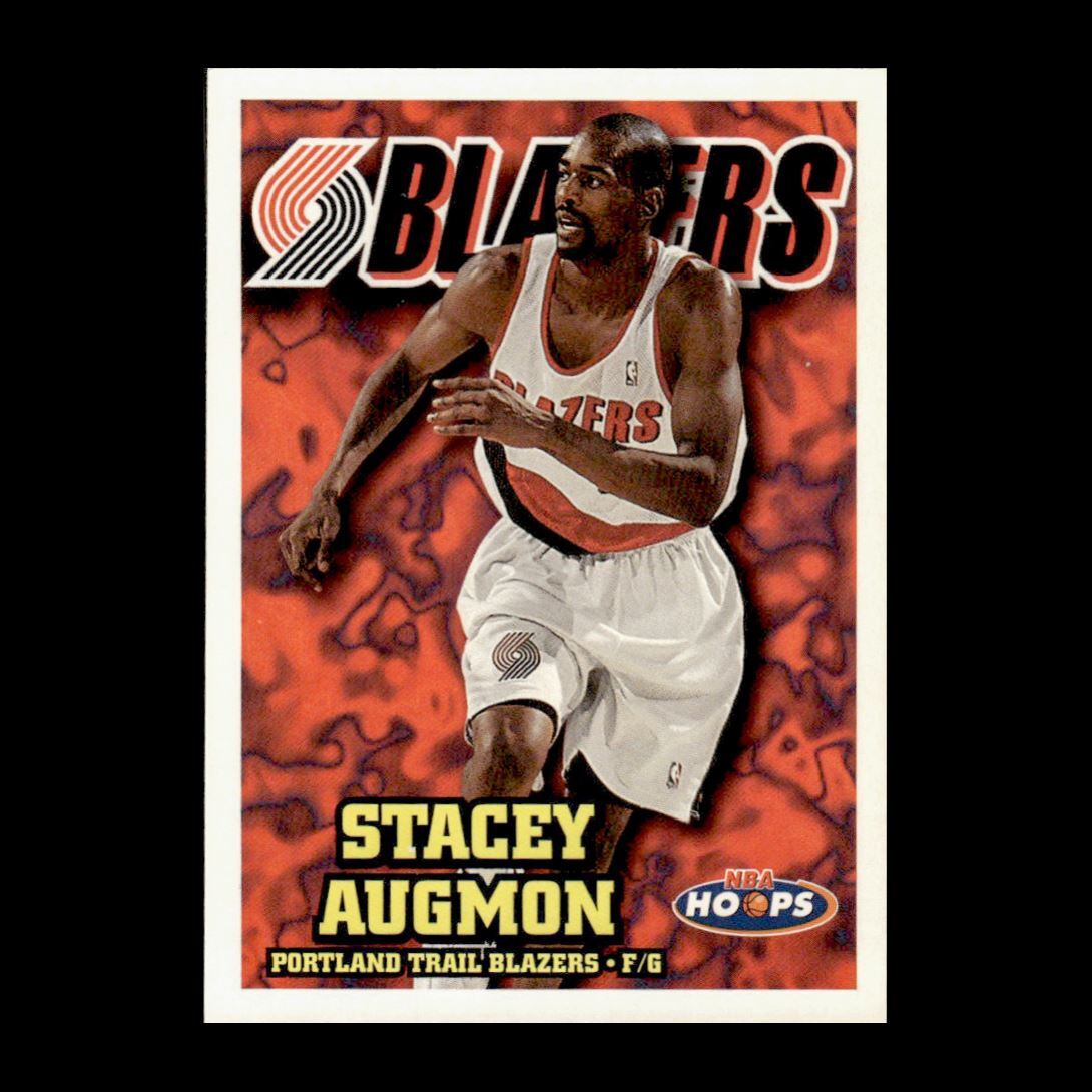 Stacey Augmon 1998-99 Hoops Portland Trail Blazers #297 R331F 16 | eBay