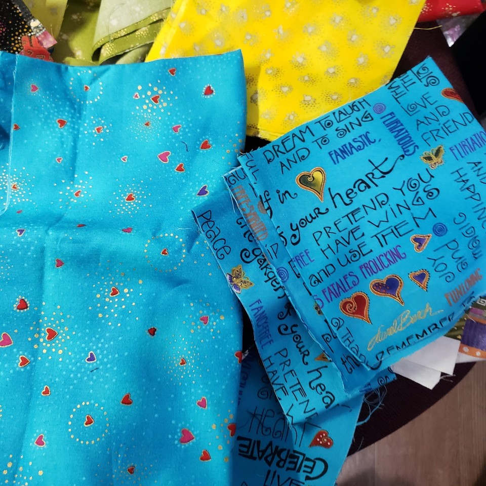 Laurel Burch Felines Cat Dog Cotton Sewing Fabric Remnant Crafts | eBay UK