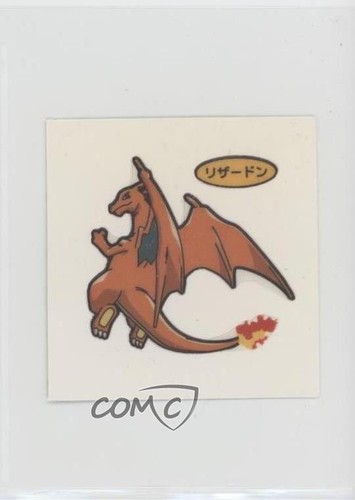 Charizard Japanese Daiichi Pokemon Bread Deco Chara Stickers 2004 0q9m ...