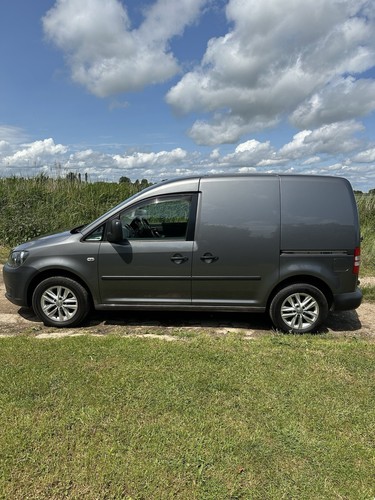 2014 Volkswagen Caddy C20 1.6TDI Startline 101bhp Grey Van SWB | eBay UK