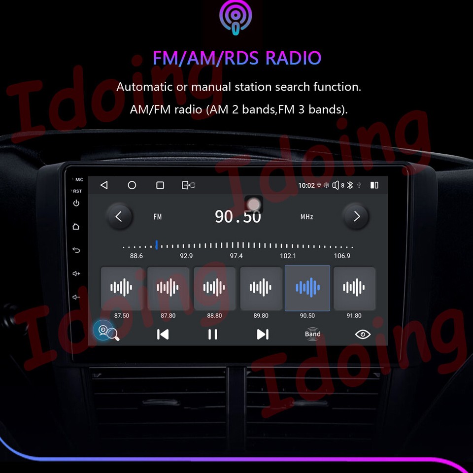10" Wireless Carplay Android auto Head unit For Toyota Noah Voxy 2014 ...