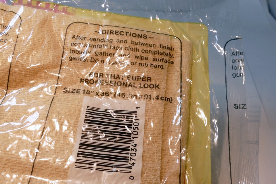 Turfpro USA TACK CLOTH 18" X 36" SUPER TUFF thread count 20-12 | eBay