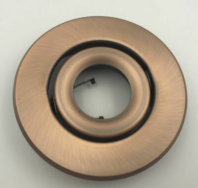 4" INCH CAN MR16 RECESSED LIGHT ADJUSTABLE GIMBAL RING TRIM DARK BRONZE ...