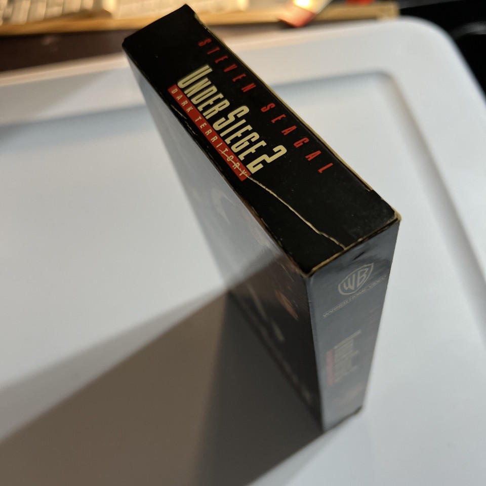 Under siege 2 dark territory, Steven Seagal navy seal VHS Used movie ...