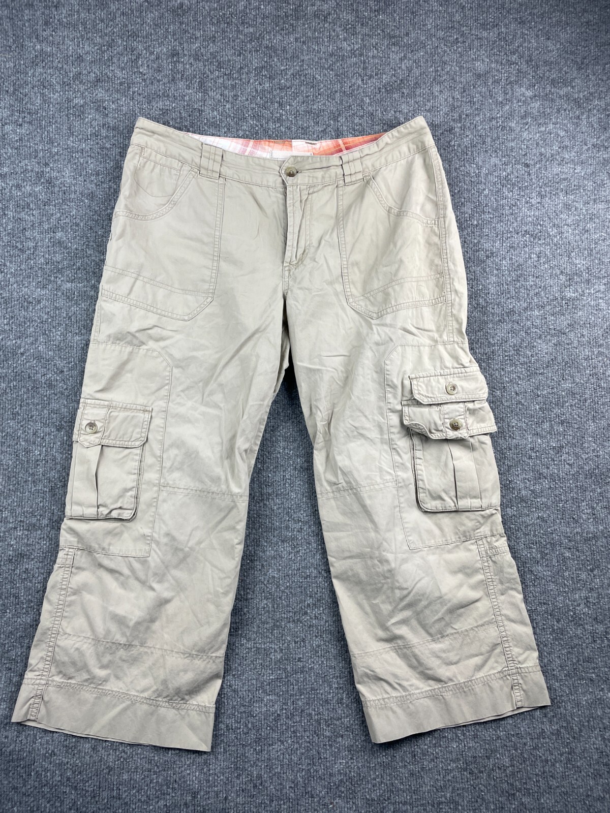 Columbia Sportswear Cargo Capri Pants Women's 10 Tan … - Gem