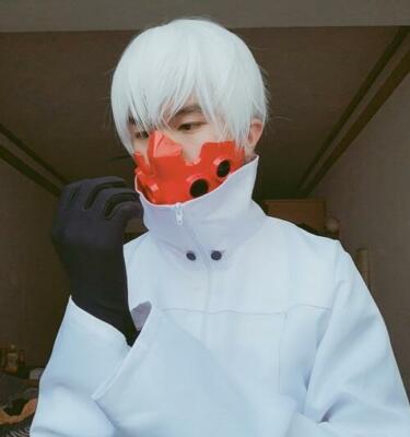 Tokyo Ghoul ayato tatara Kaneki Ken Mask Cosplay Mask Costume Halloween ...