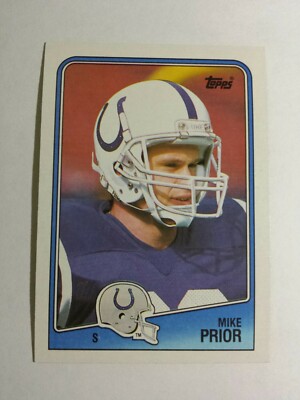 MIKE PRIOR 1988 TOPPS FOOTBALL CARD # 129 C4940 | eBay