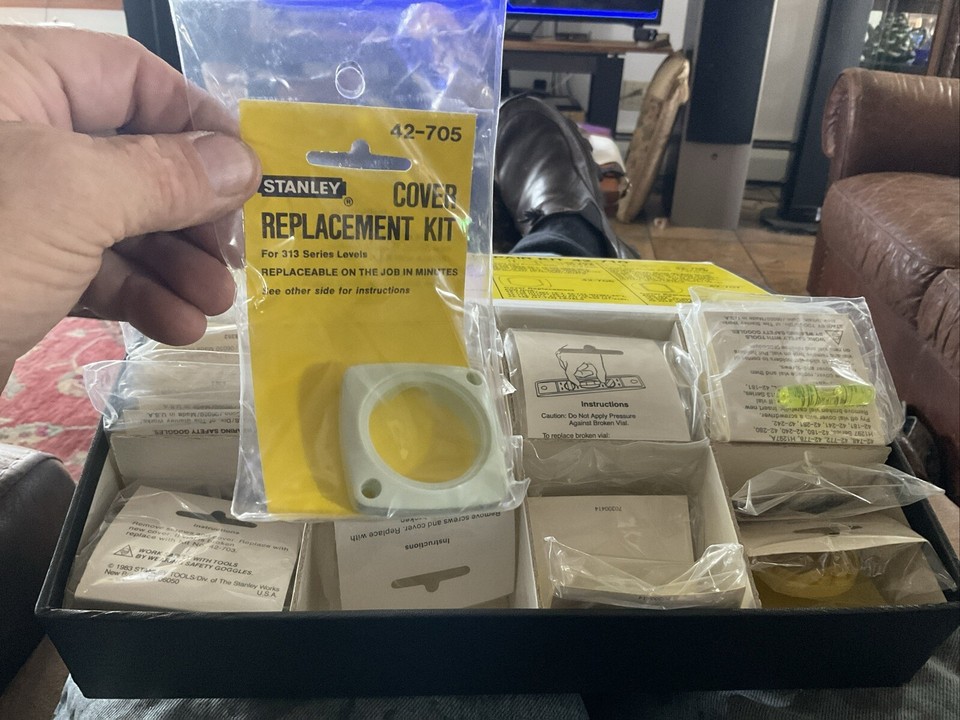 Stanley Level Vial Replacement Kit NOS 42-7010 New Repair Level Nice ...