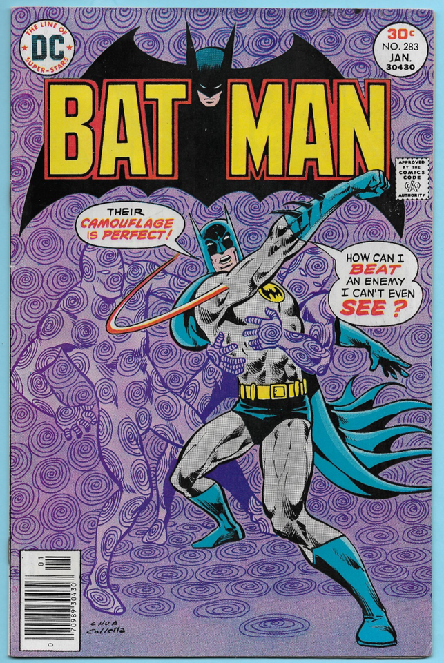 Batman #281 282 283 (1976-77) Complete 3-part lot by David V Reed ...