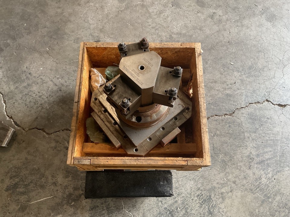 Lang Quick Point 45800 CNC Tombstone Zero Point Fixture Base w/ Haskel ...