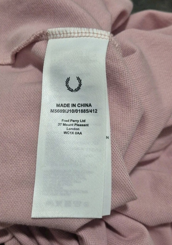Fred Perry Men’s T-Shirt, Sz Med | eBay UK