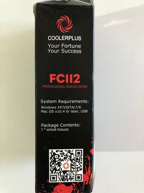 Coolerplus Fc112 USB Optical Wired Computer Mouse With Easy Click ...