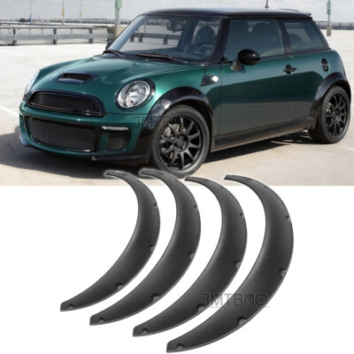 For Mini Cooper R53 R56 R58 4Pcs Car Wheel Arches Fender Flares Extra ...