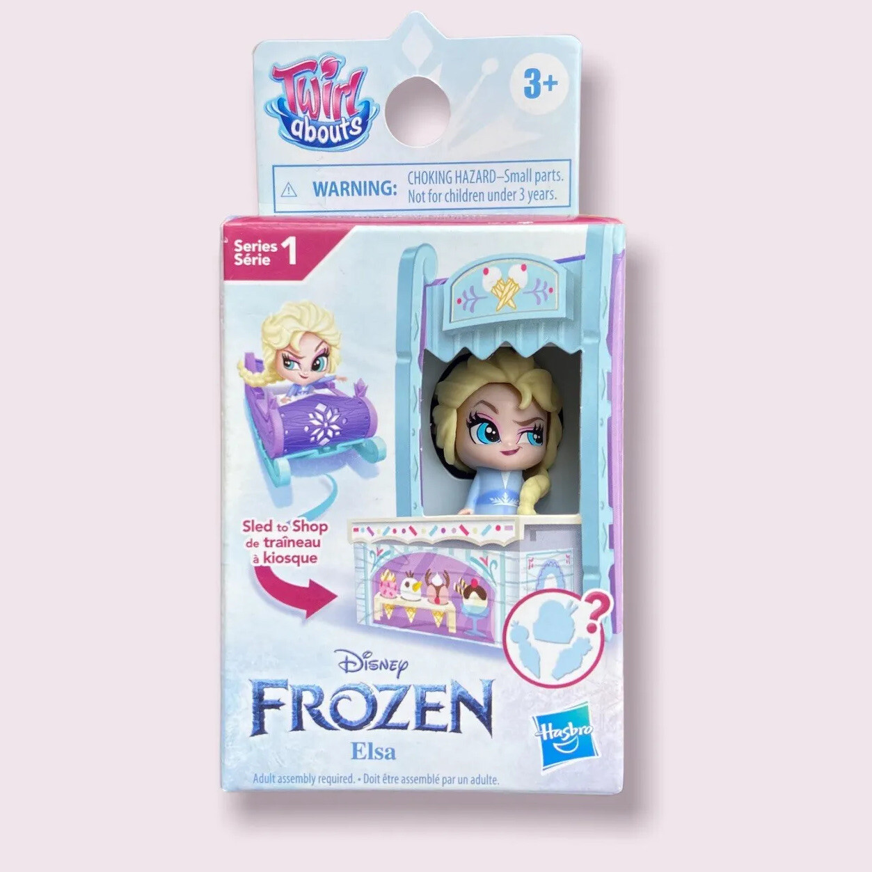 NEW Disney Frozen 2 Twirlabouts Series 1 Elsa Sled to Shop Playset ...