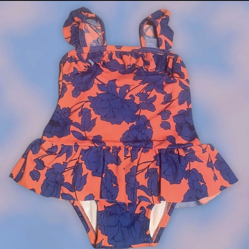 Janie & Jack Floral Baby Girl Bathing Suit -Size 12-18 M | eBay UK